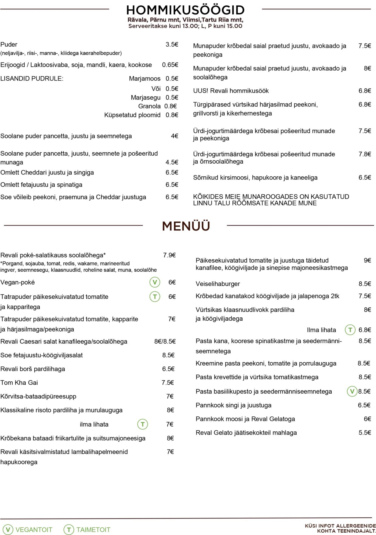 Viimsi – Reval Cafe